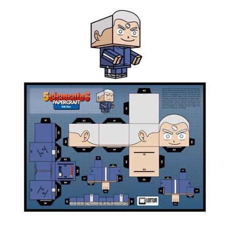 Papercraft 5 elementos Set 2 (Jesulink)